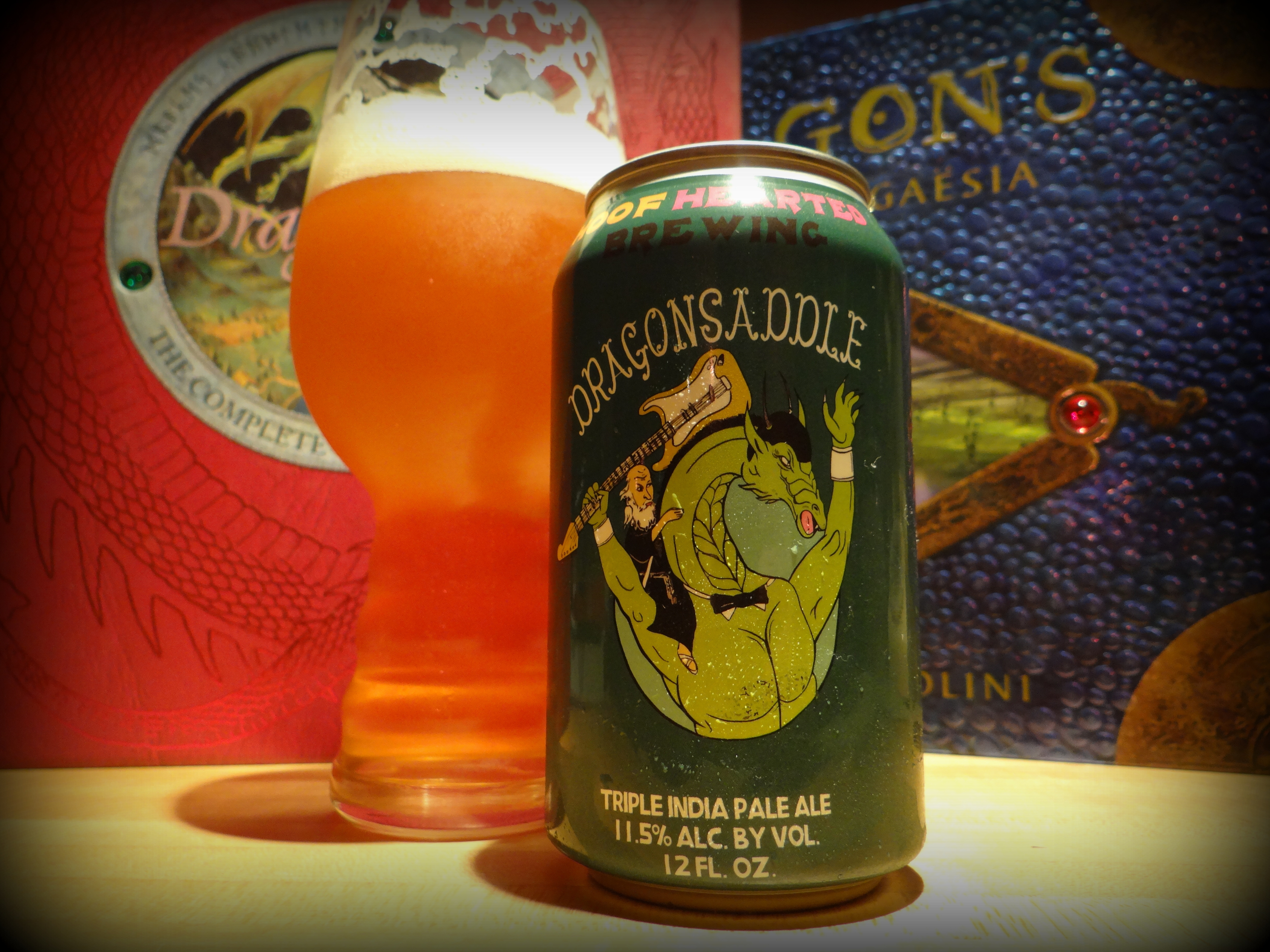 Beer Review – Dragonsaddle Triple IPA by Hoof Hearted – Pat's Pints