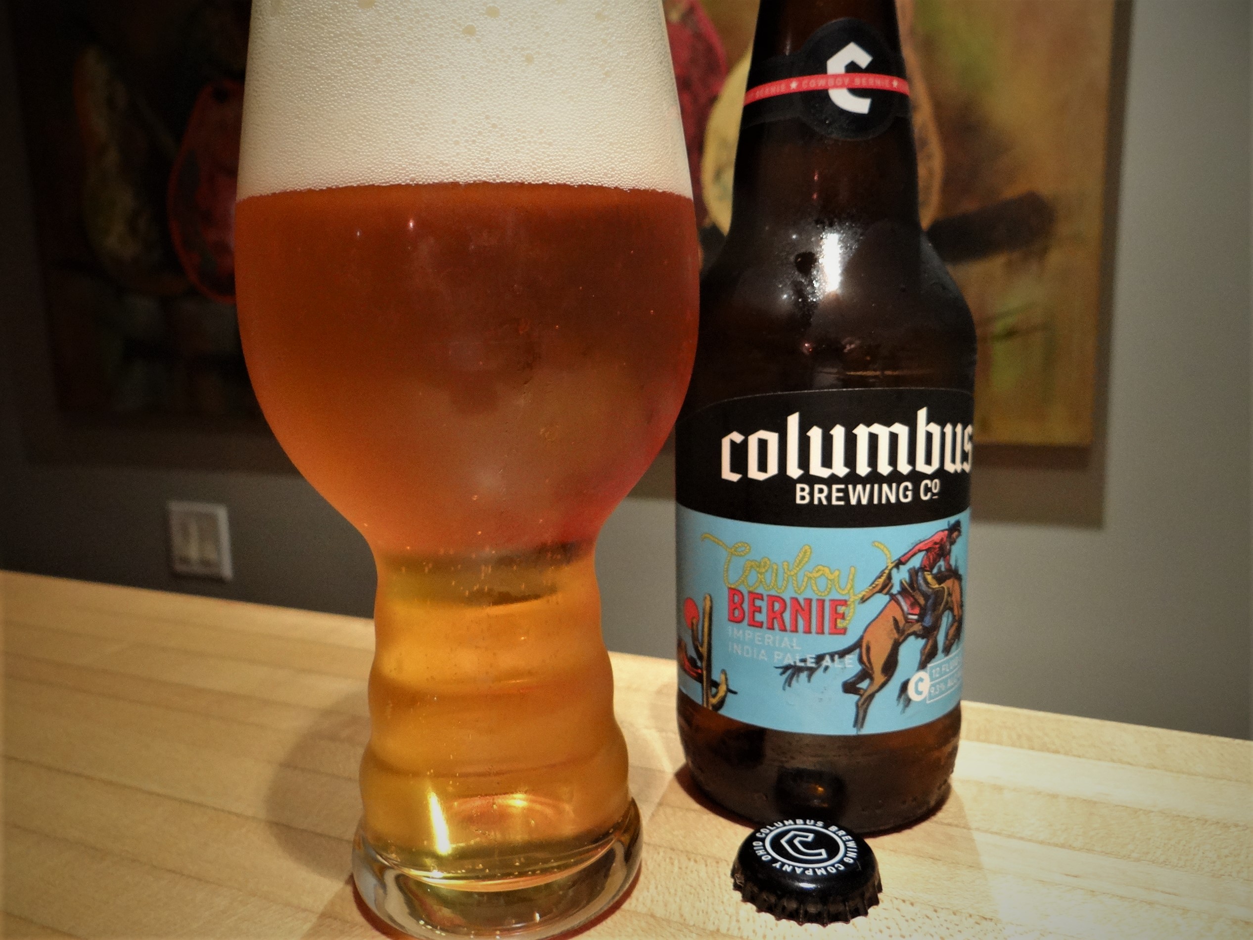 Beer Review – Cowboy Bernie by Columbus Brewing Company – Pat's Pints